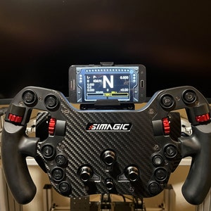 Simagic Alpha / Alpha Mini Wheel Base Dashboard Phone Mount for Sim ...