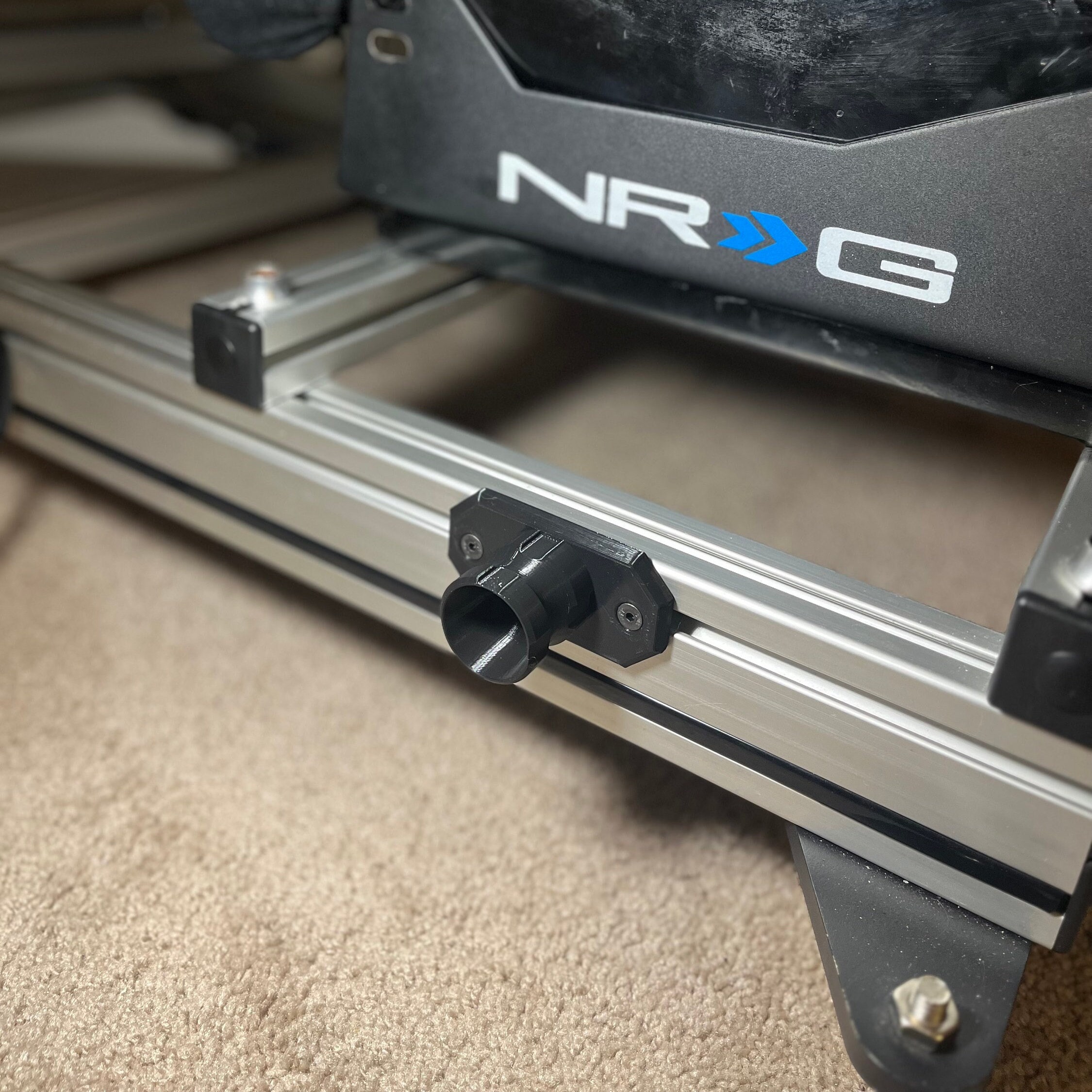 Fanatec Quick Release Wheel Mount for Sim Racing Aluminum Extrusion ...