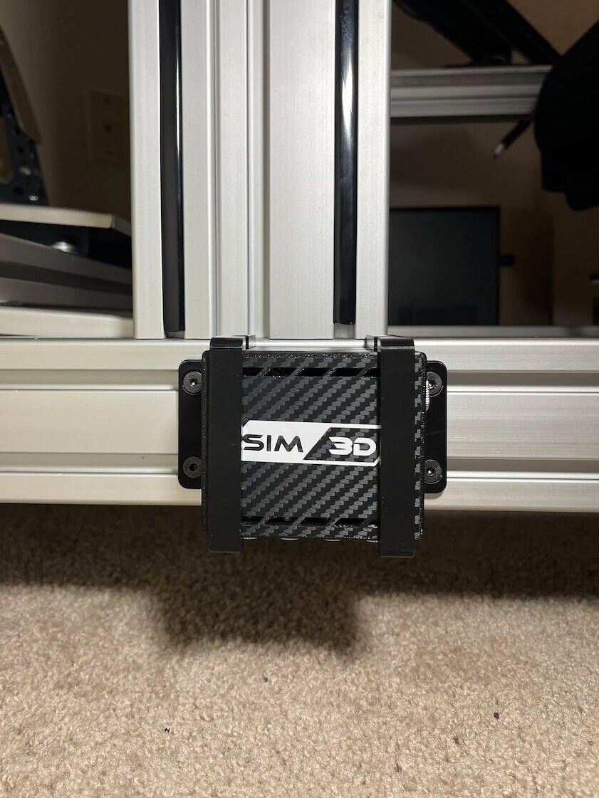 Sim 3D Rumble Motor Control Box Mount for Sim Racing Aluminum Extrusion ...