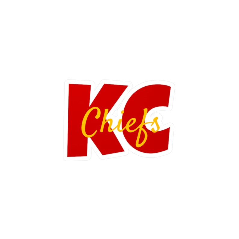 Kansas City Chiefs Vinyl Decal - Etsy