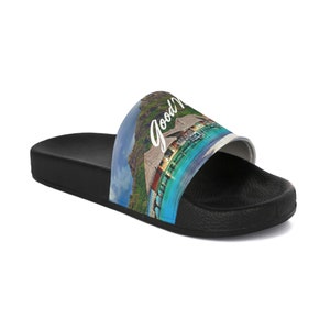 Men's Slide Sandals, Vacation Sandal, Beach Sandal, Home Sandal - Etsy