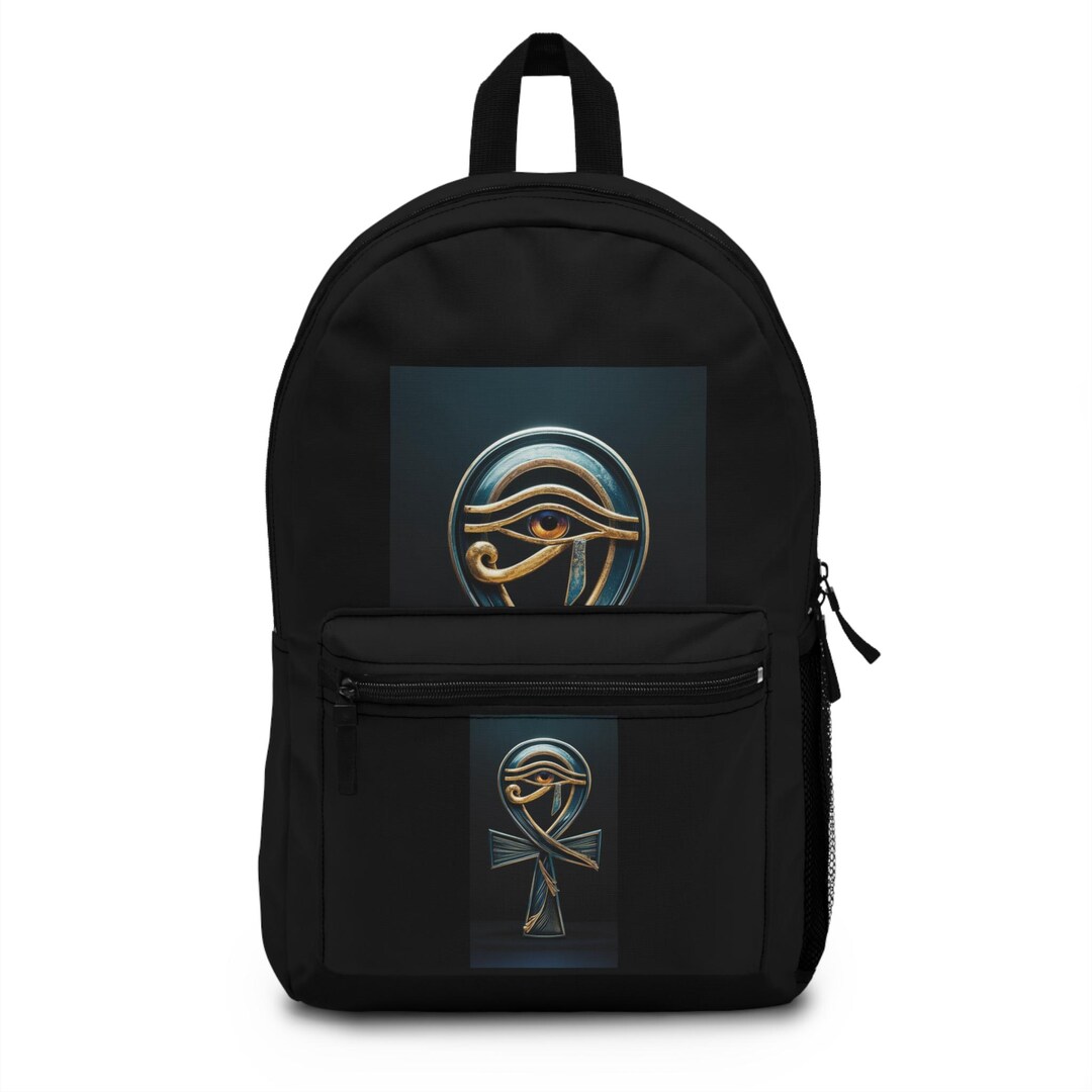 Stylish Egyptian Eye Backpack for School, Travel, Gym, Outdoor ...