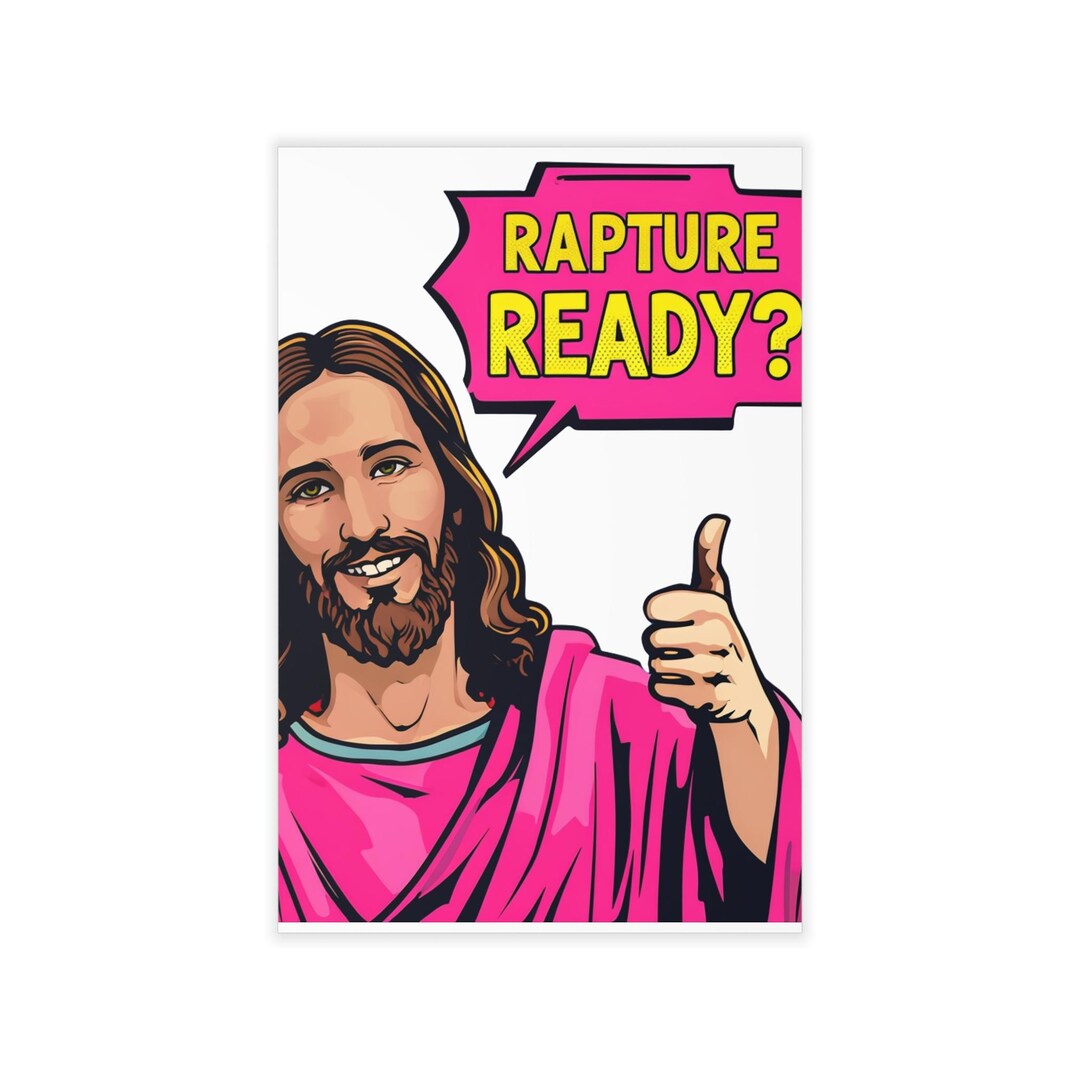Rapture Ready Wall Decal, Inspirational Wall Art, Christian Decor, Home ...