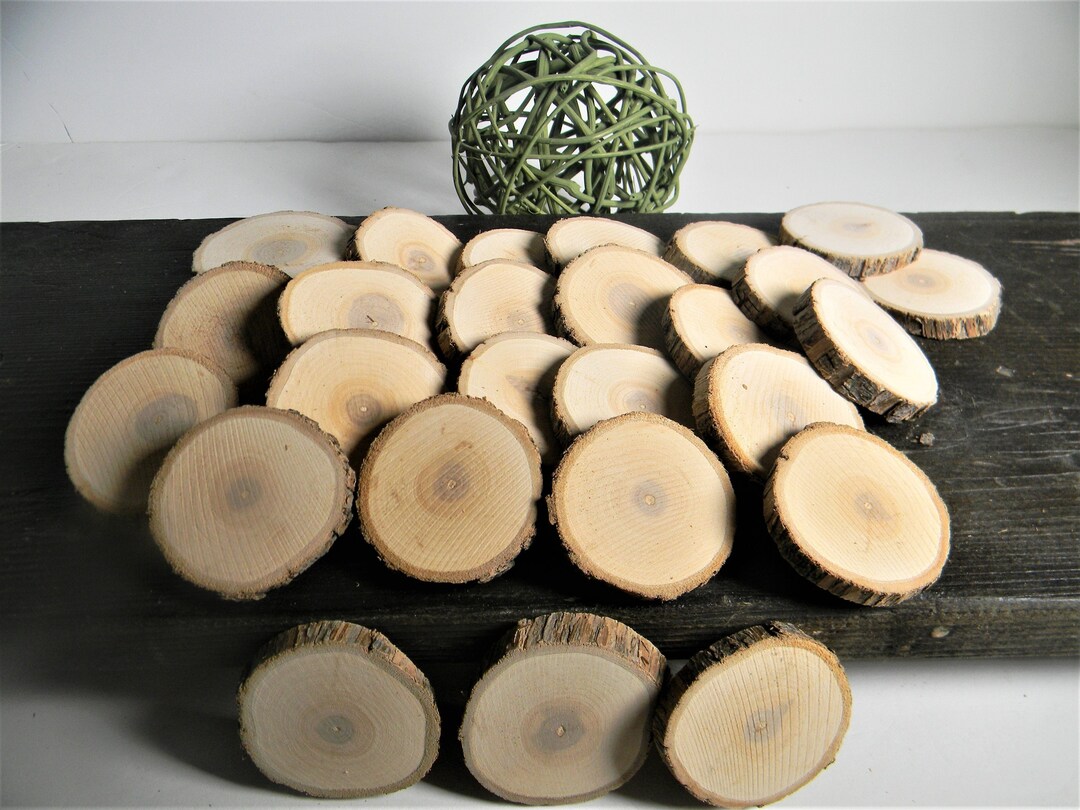 Blank Wooden Circles Log Slices for Crafting Rustic Wood - Etsy