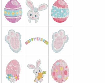 Easter Gnome Embroidery Machine Design PES HUS JEF Exp Dst Xxx - Etsy