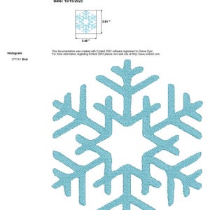 WINTER SNOWFLAKE COLLECTION 02 Embroidery Machine Design Pes Jef Hus ...