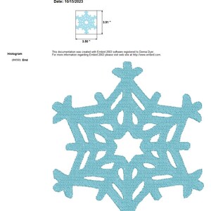 WINTER SNOWFLAKE COLLECTION 02 Embroidery Machine Design Pes Jef Hus ...