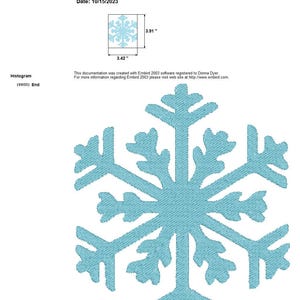 WINTER SNOWFLAKE COLLECTION 02 Embroidery Machine Design Pes Jef Hus ...