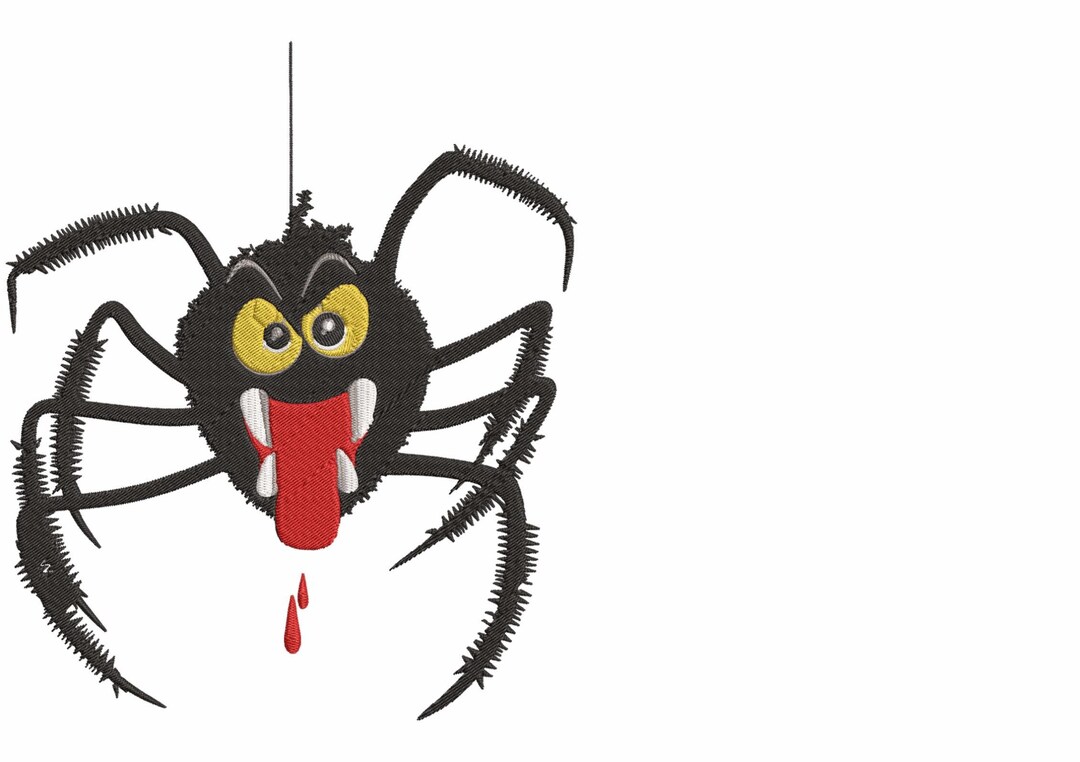 HALLOWEEN SPIDER Embroidery Machine Design Pes Hus Jef Exp Dst Xxx Vp3 ...