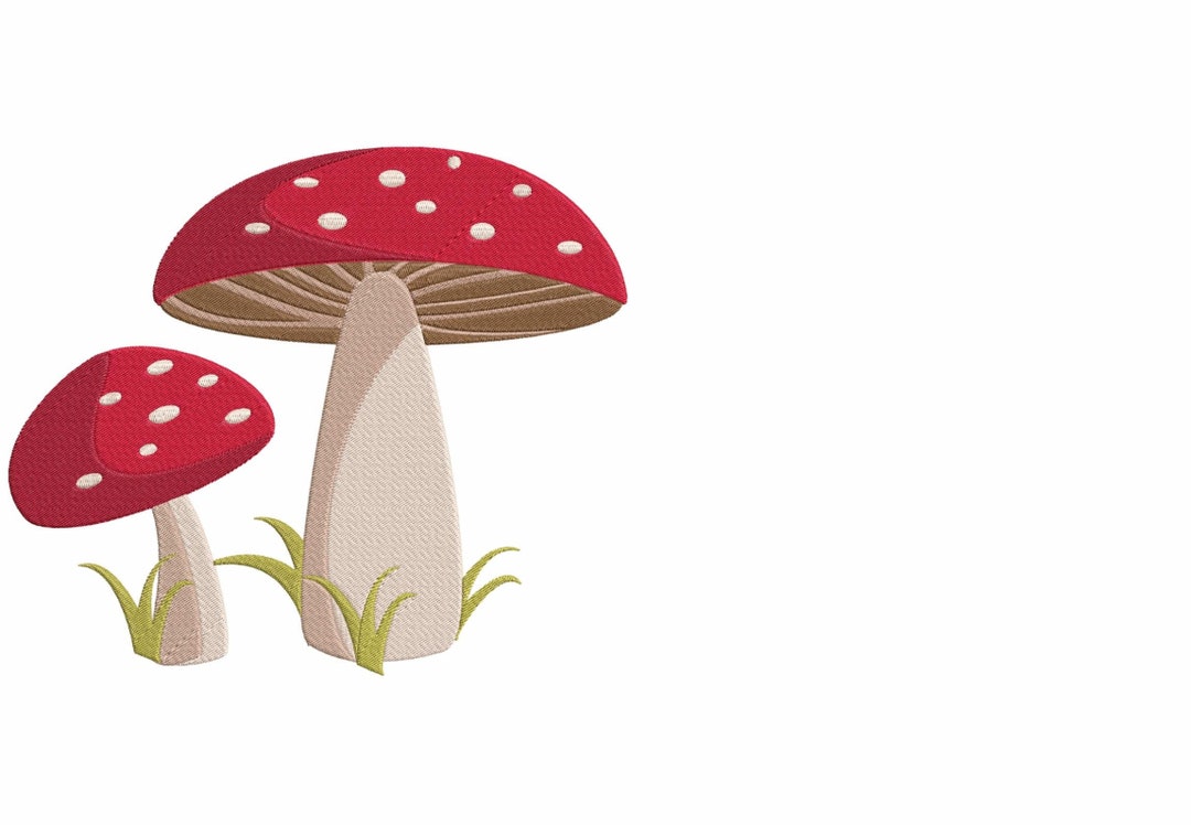 Mushrooms Embroidery Machine Design PES DST HUS Jef Exp Xxx Vp3 - Etsy