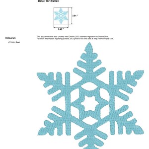 WINTER SNOWFLAKE COLLECTION 02 Embroidery Machine Design Pes Jef Hus ...
