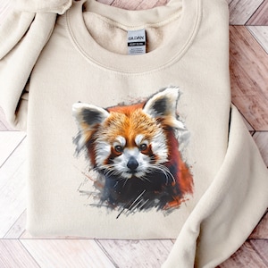 red panda jumper