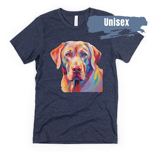 Cute Labrador Retriever Vibrant Color Shirt | Dog Lover Gift | Labrador ...