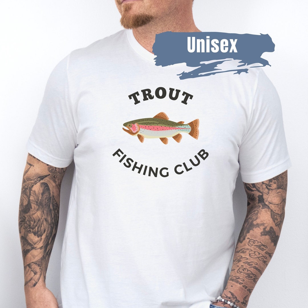 Trout Fishing Shirt | Fly Fishing | Rainbow Trout | Trout T-shirt ...