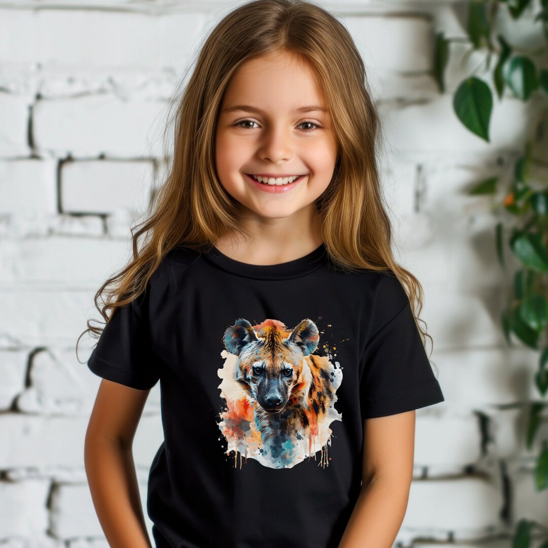 Youth Hyena Colorful Shirt | Kids Hyena Shirt | Hyena Boys Tshirt ...