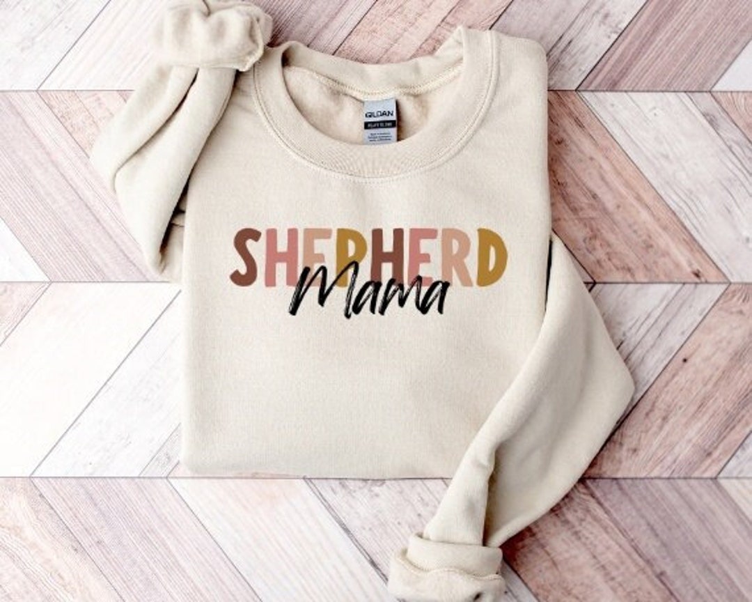 Shepherd Mama Sweatshirt | German Shepherd Mom Sweatshirt | Australian ...
