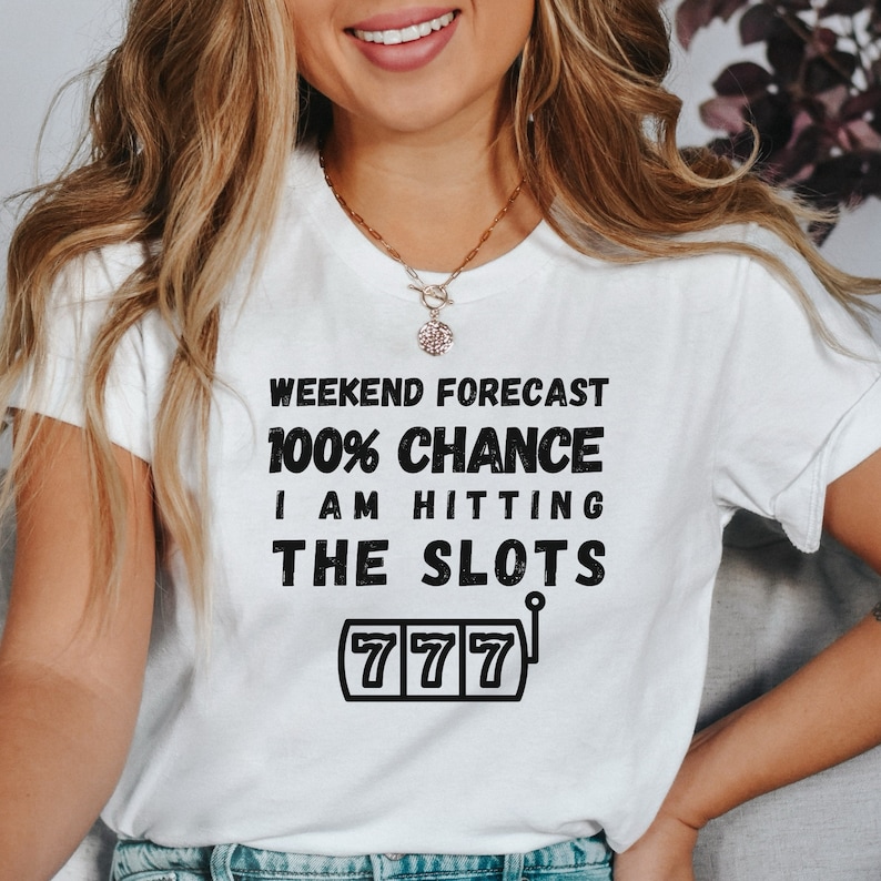 Slot Machine Shirt Gambling Shirt Jackpot Shirt Slots Shirt Casino ...