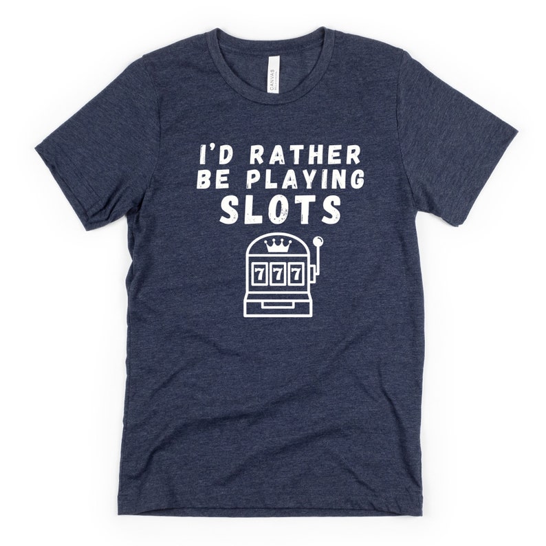 Id Rather Be Playing Slots Shirt Gambler Gift Queen of the Machine ...