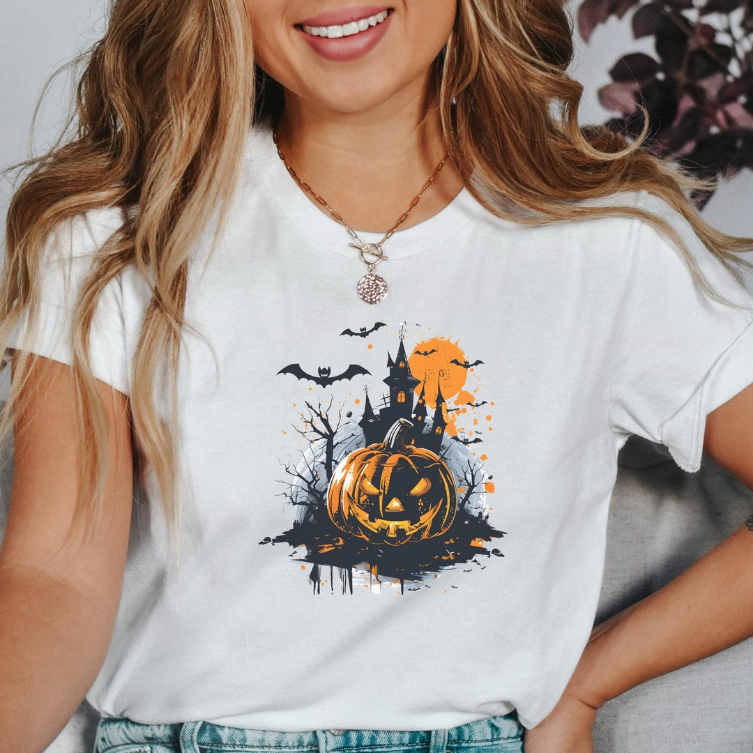 Halloween Vivid Color Shirt | Spooky Season Shirt | Halloween Gift ...