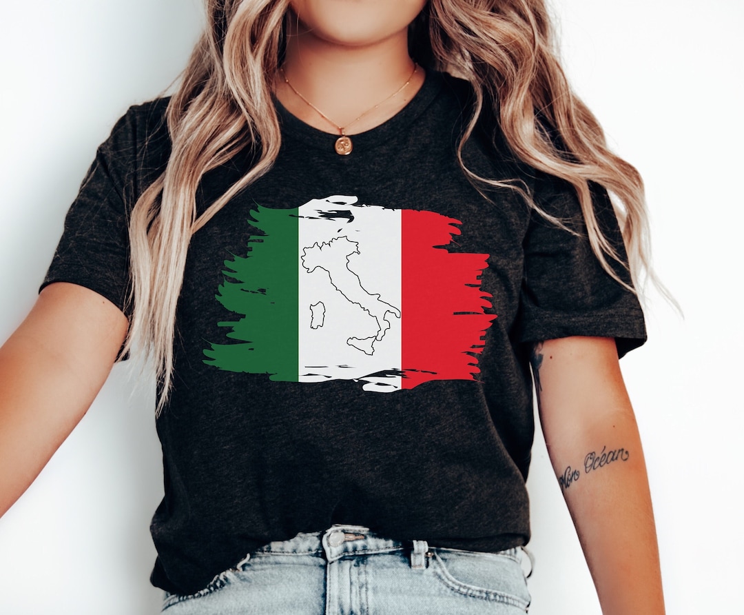 Italy Map T Shirt | Italian Shirt | Love Italy Shirt | Italy Tshirt ...