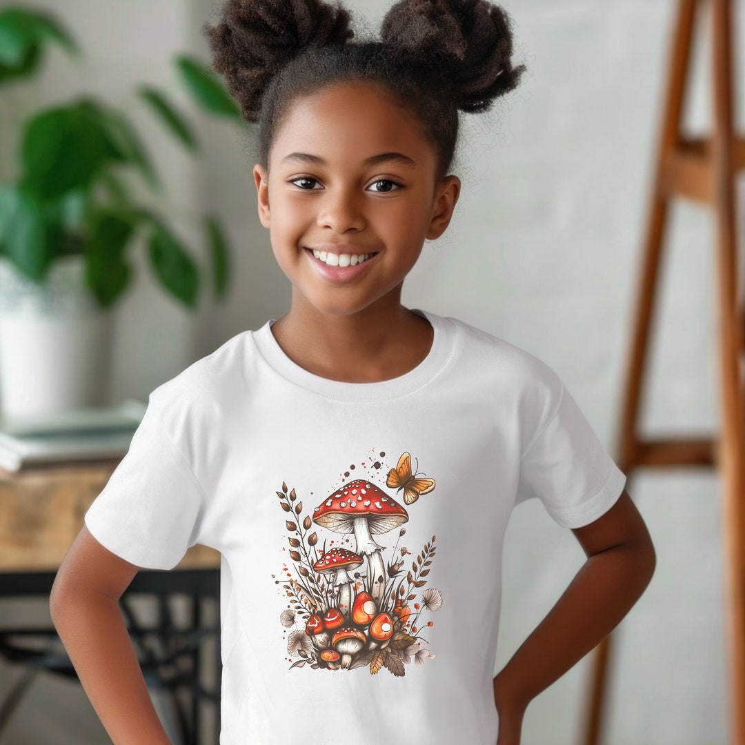 Kids Mushroom Shirt | Foraging Shirt | Youth Mushroom Foraging T-shirt ...