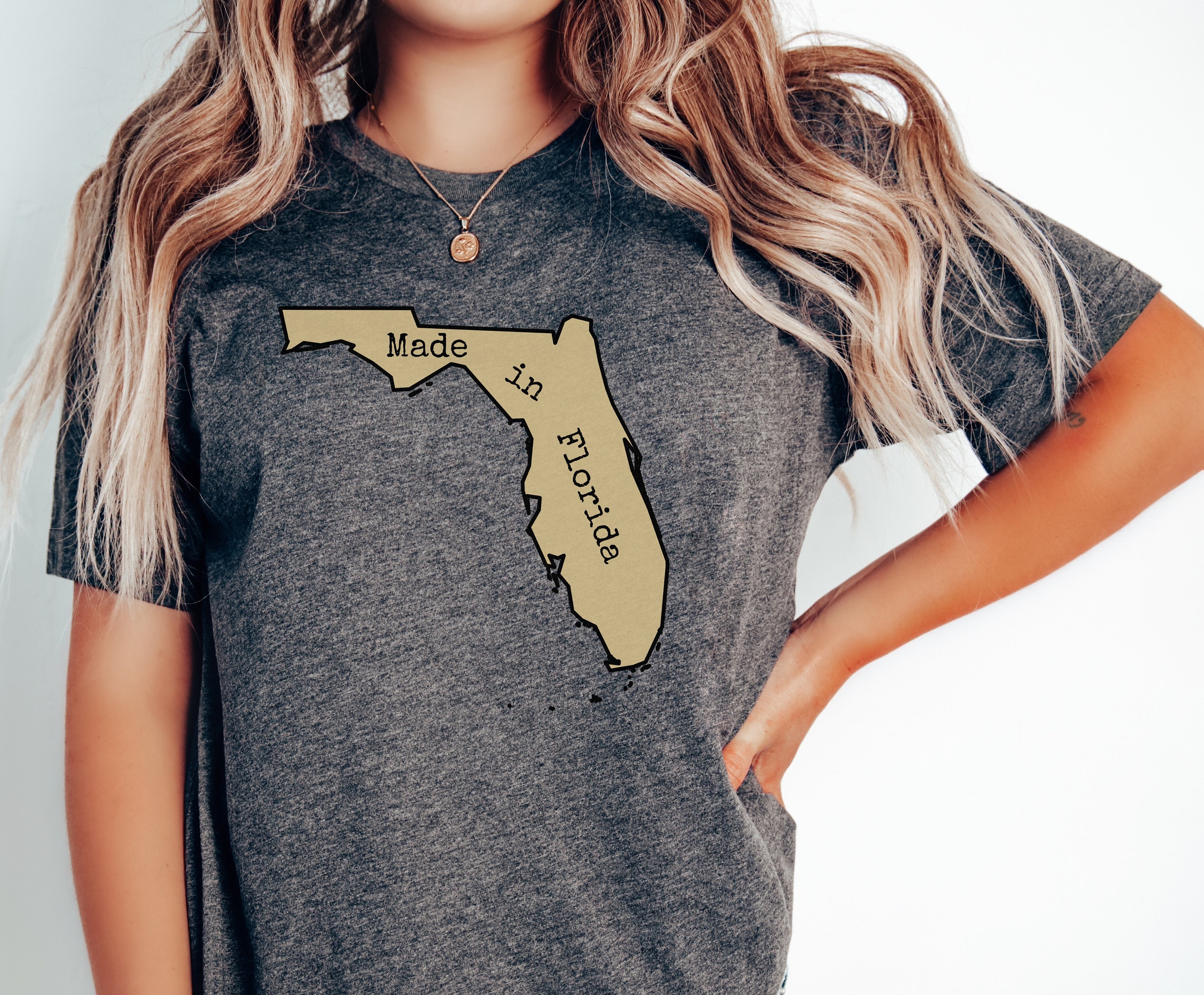 Made in Florida Shirt Florida State Shirt Florida T Shirts - Etsy