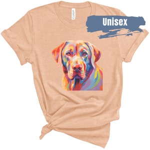 Cute Labrador Retriever Vibrant Color Shirt | Dog Lover Gift | Labrador ...