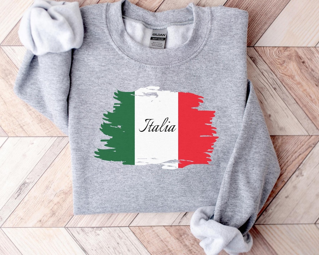 Italia Sweatshirt | Graphic Italian Sweatshirt | Italy Sweater ...