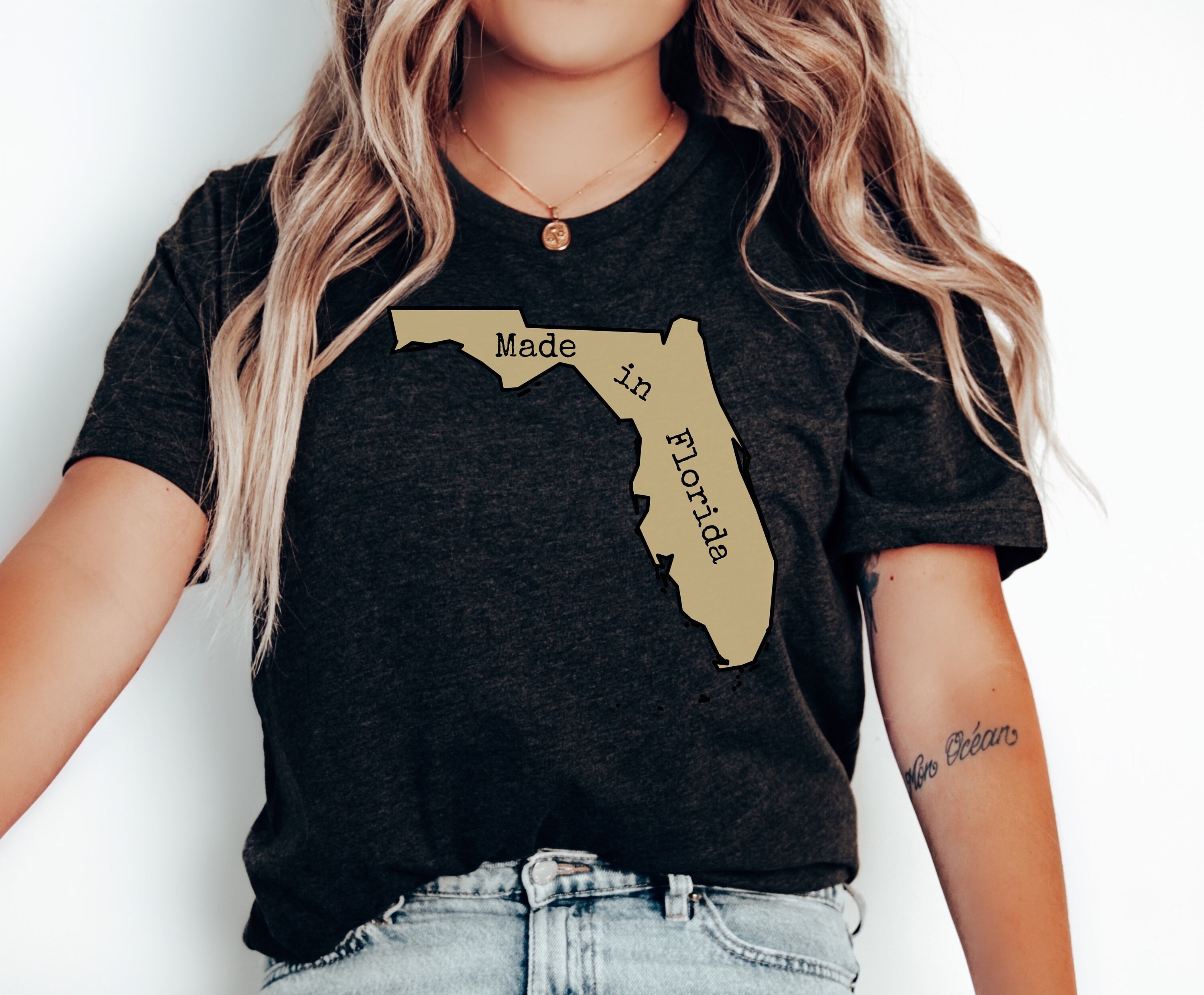 Made in Florida Shirt Florida State Shirt Florida T Shirts - Etsy