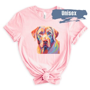Cute Labrador Retriever Vibrant Color Shirt | Dog Lover Gift | Labrador ...
