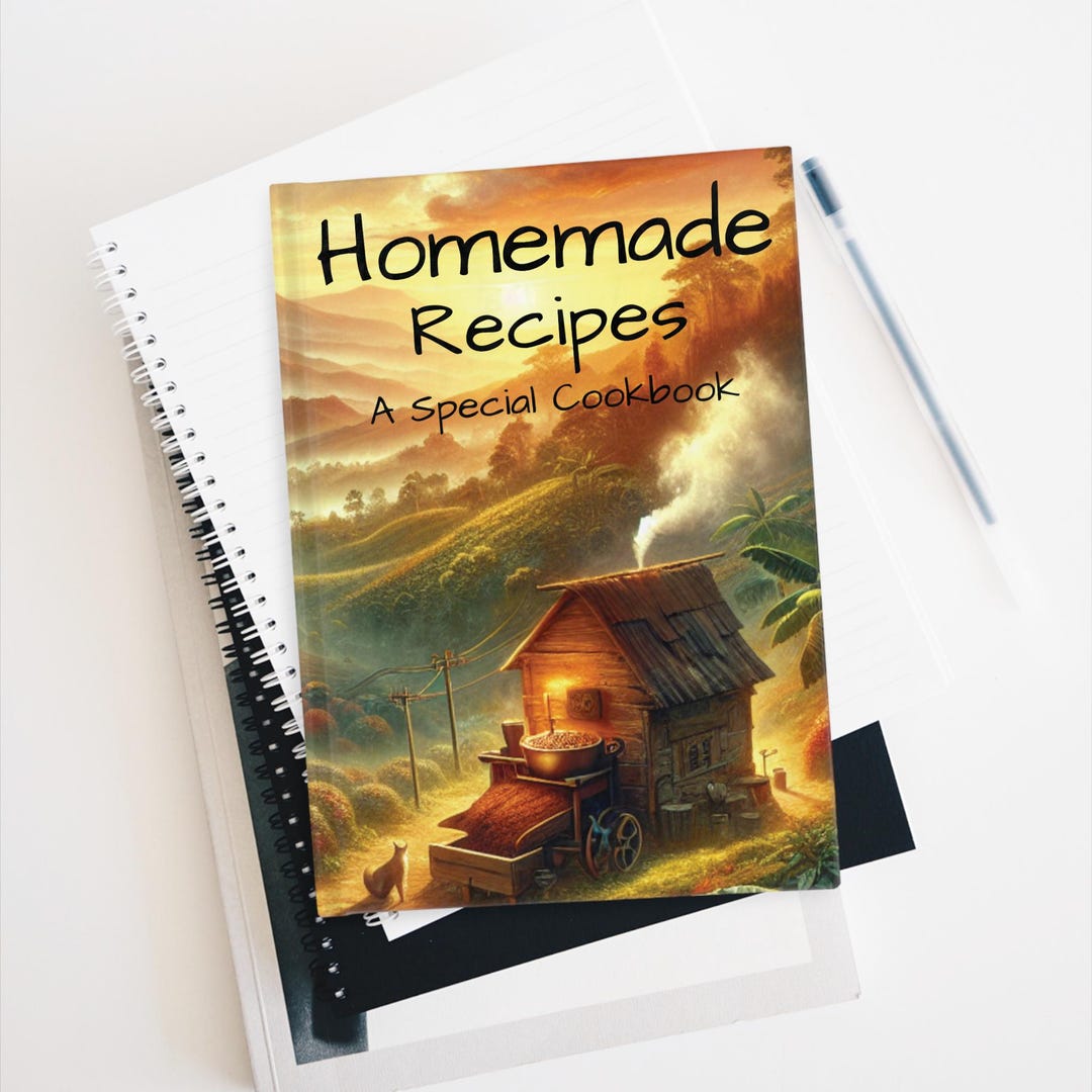 Recipe Journal Ruled Line, Homemade Recipes: A Special Cookbook ...