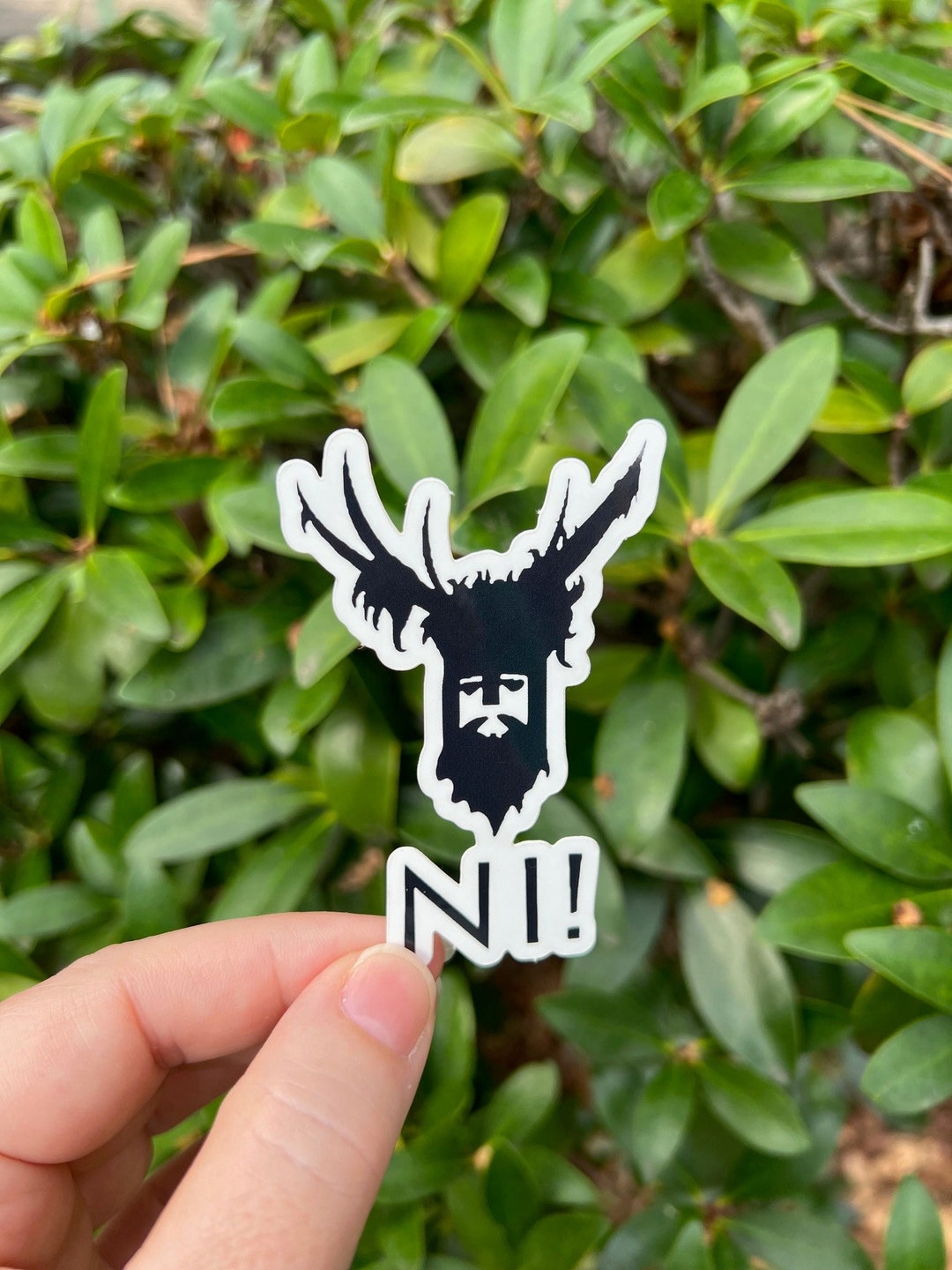 Knights Who Say NI, Vinyl Sticker, Monty Python, Laptop Sticker Decal - Etsy