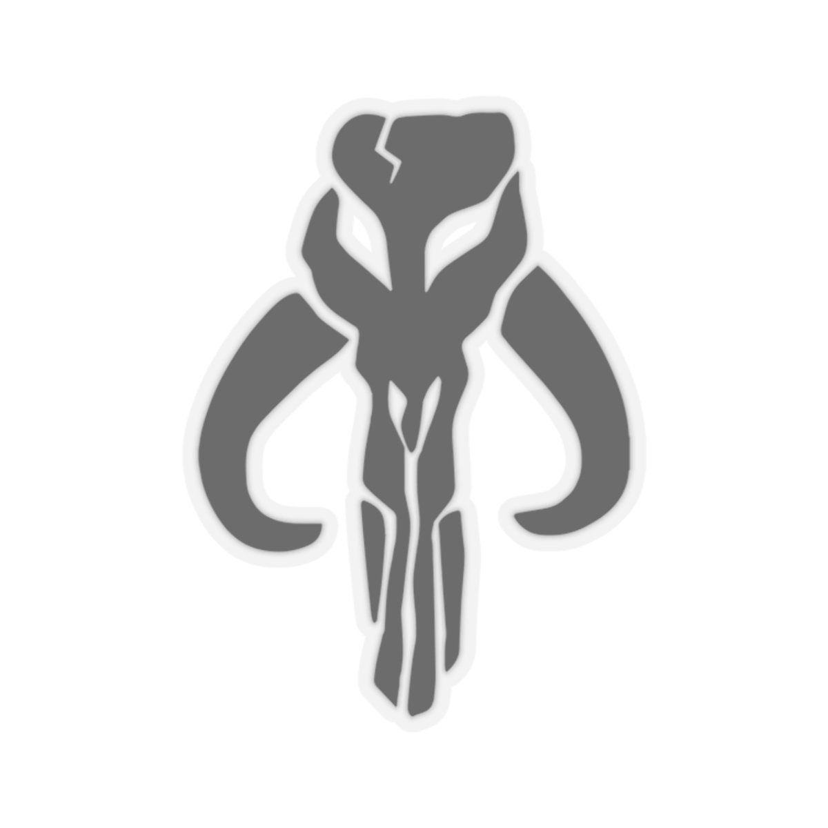 Star Wars Mandalorian Mythosaur Sticker - Etsy