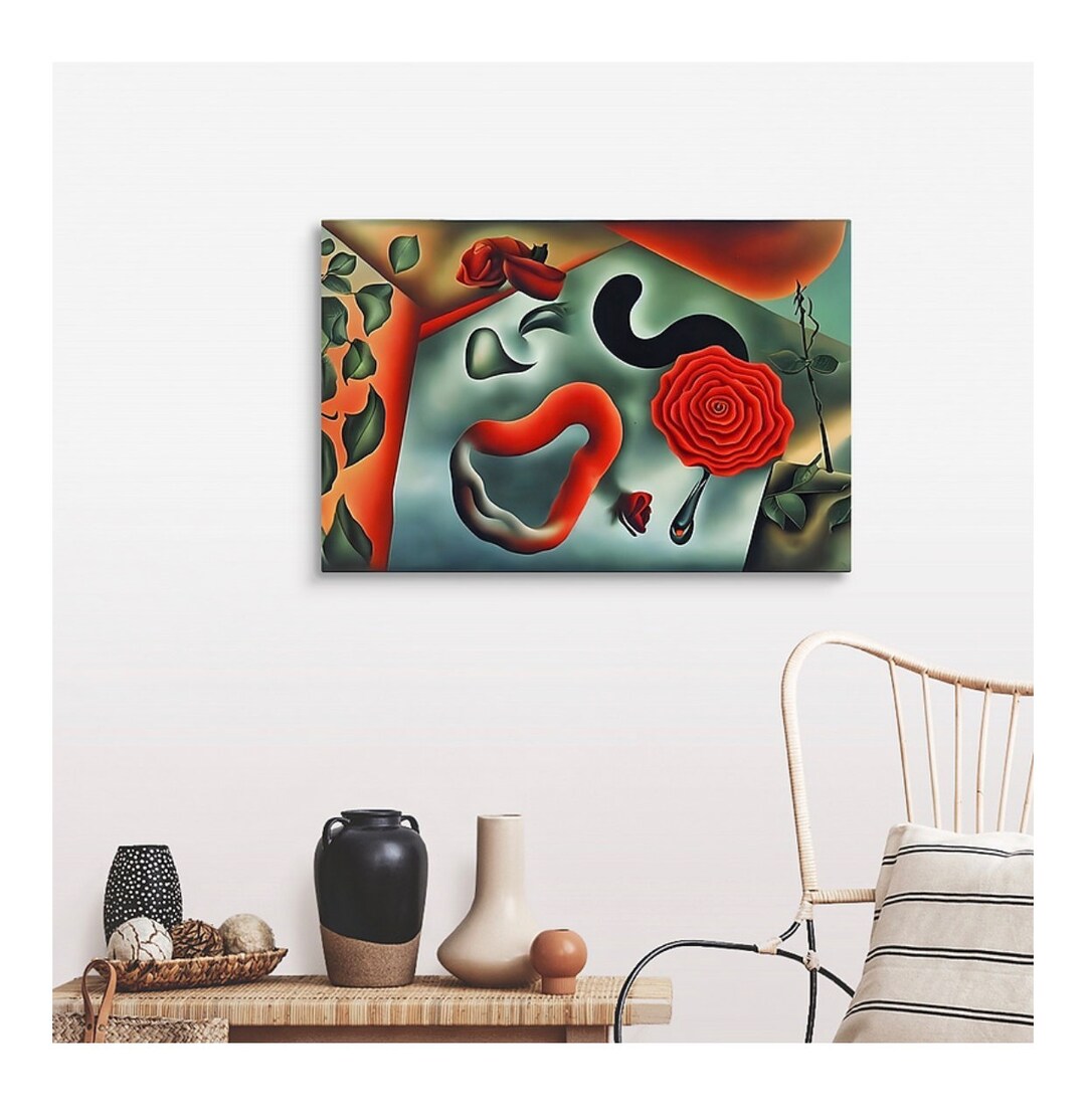 Printable Digital Print of Abstract Original Artwork Picasso-esque ...