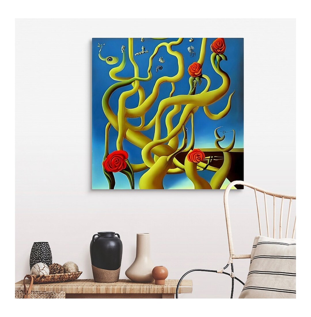 Printable Digital Print of Abstract Original Artwork Picasso-esque ...