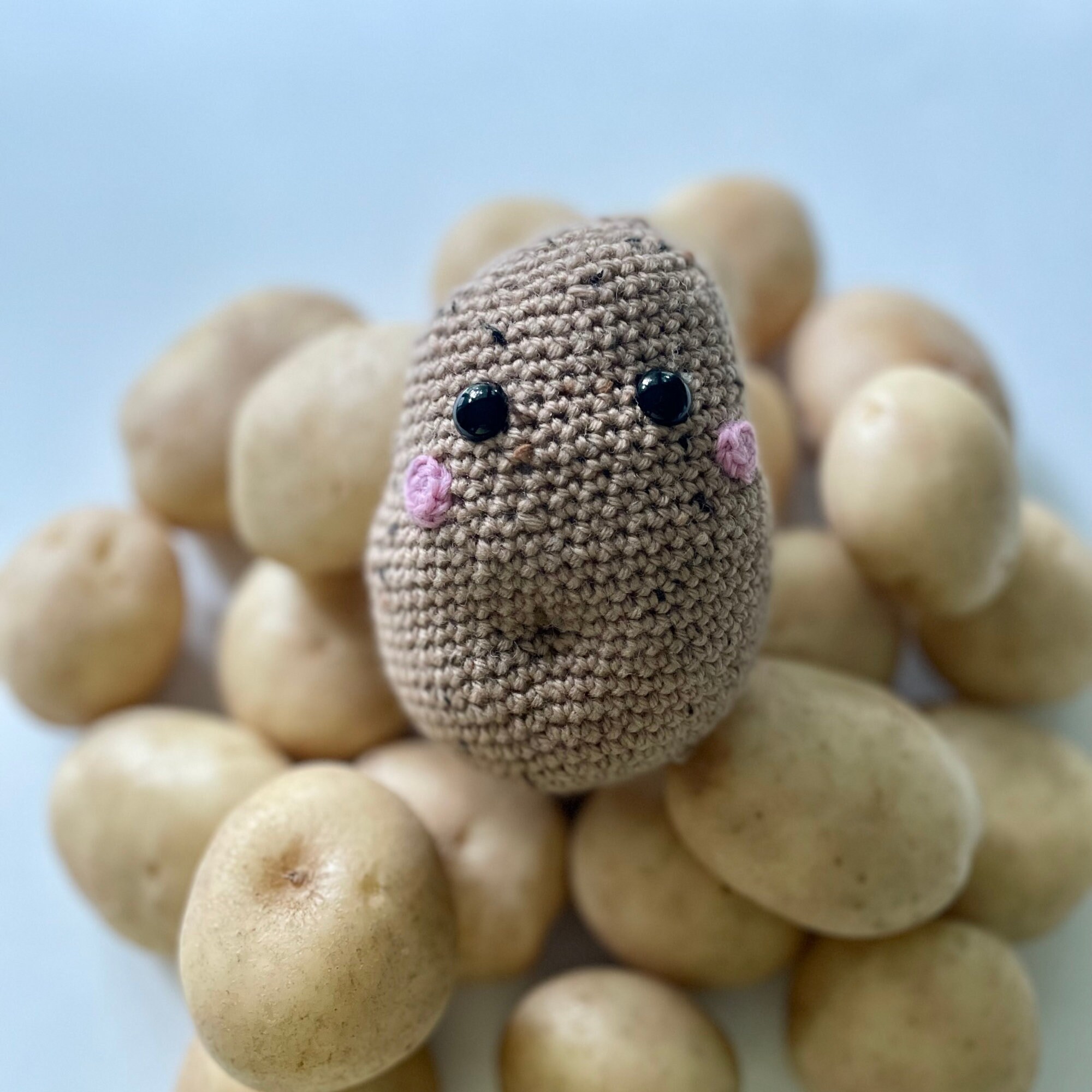 Crochet Potato Pattern Beginner Crochet Potato Play Food - Etsy