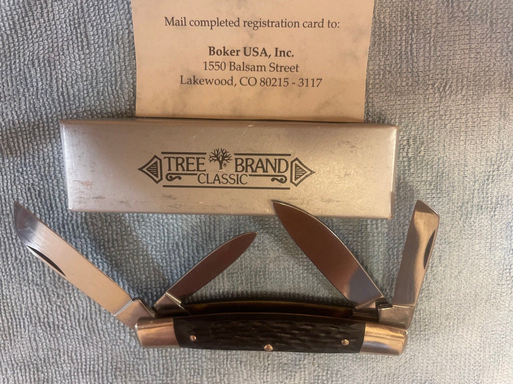 Vintage Boker 115474 Solingen Germany Tree Brand Classic - Etsy