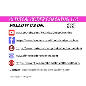 Bundle Medical Coding ICD 10 Respiratory Section Cheat Sheet COPD ...