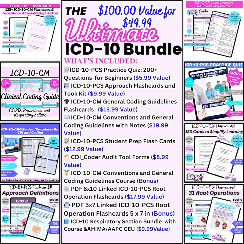Cheat Sheet Icd10 Codes - Etsy