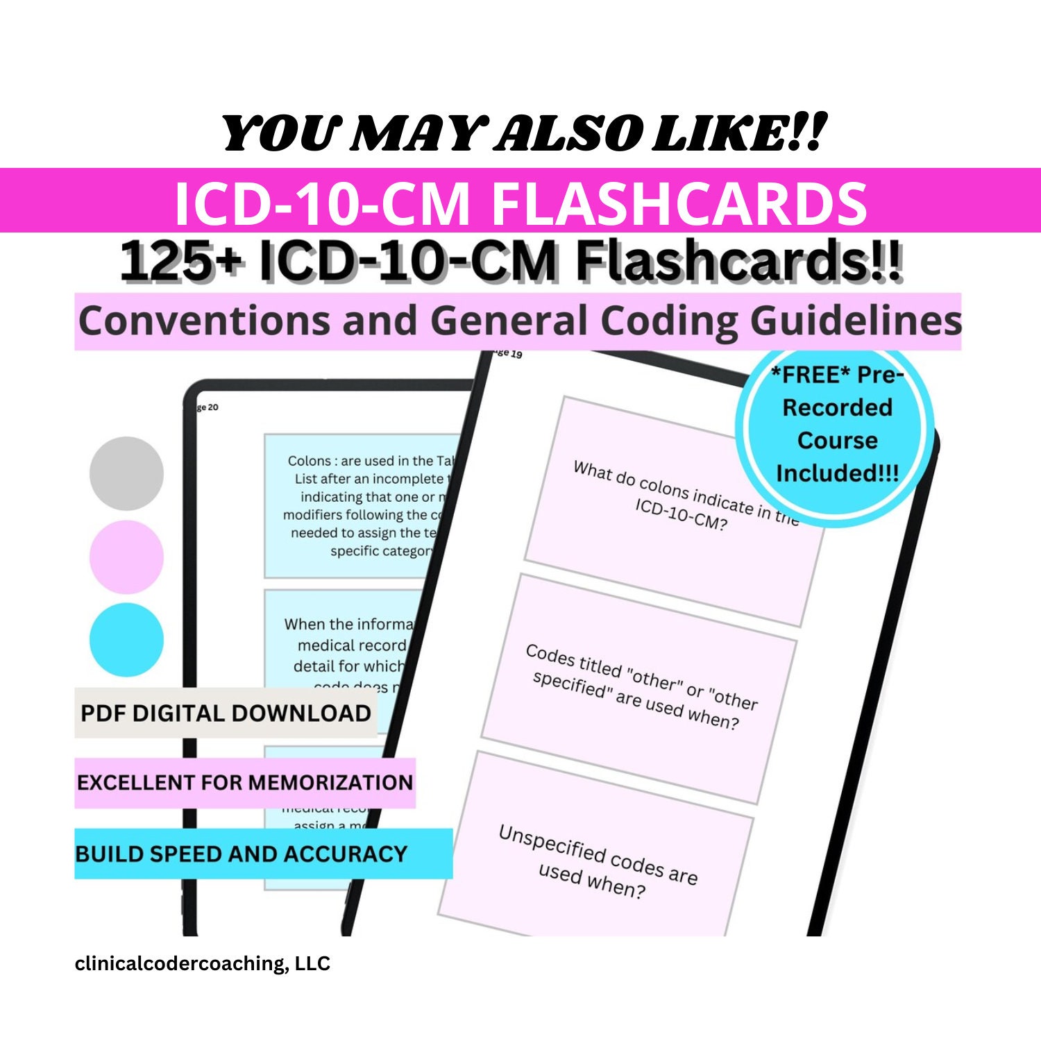ICD-10-PCS Root Operation Flashcards: Medical Coding Study Guide ...