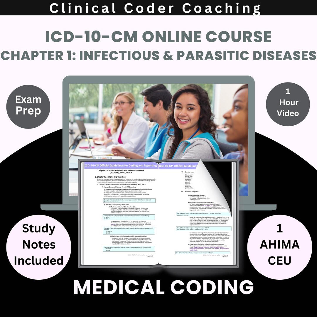 Medical Coding Course Ahima-approved CEU ICD 10 Sepsis Guidelines and ...
