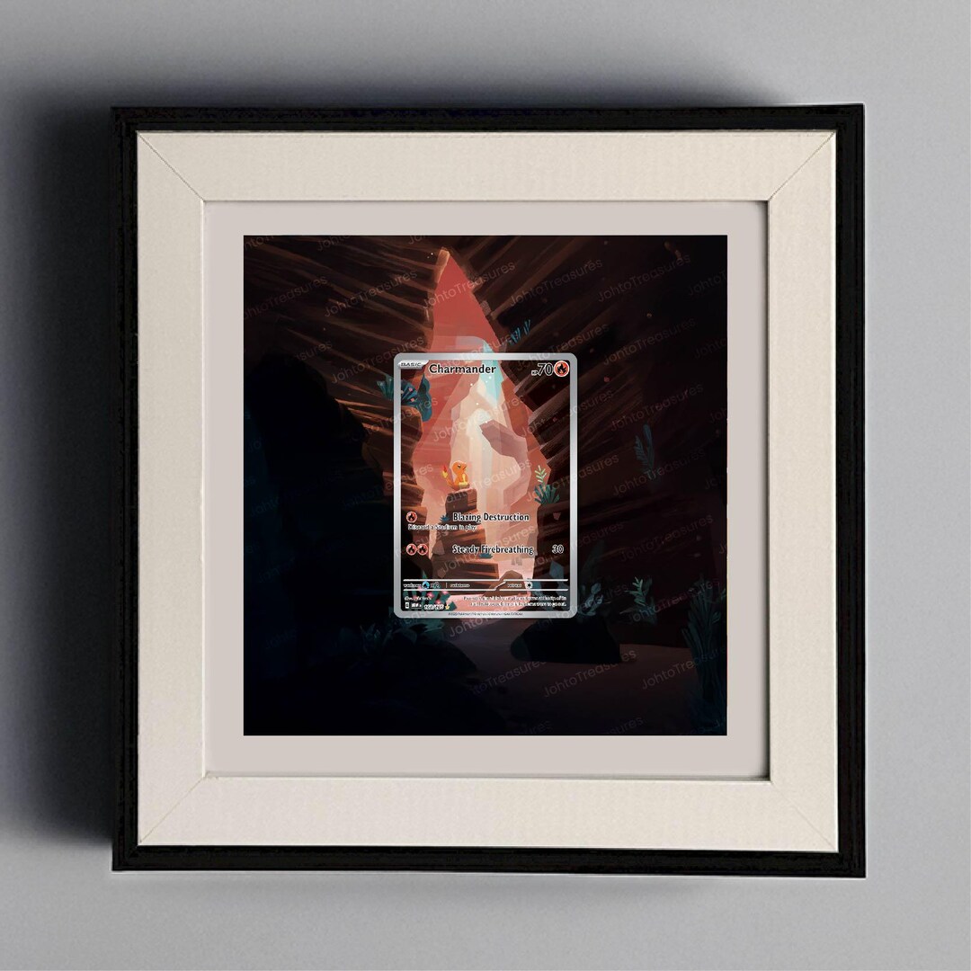 Charmander 168/165 (pokémon Scarlet & Violet 151) - Extended Artwork - Etsy