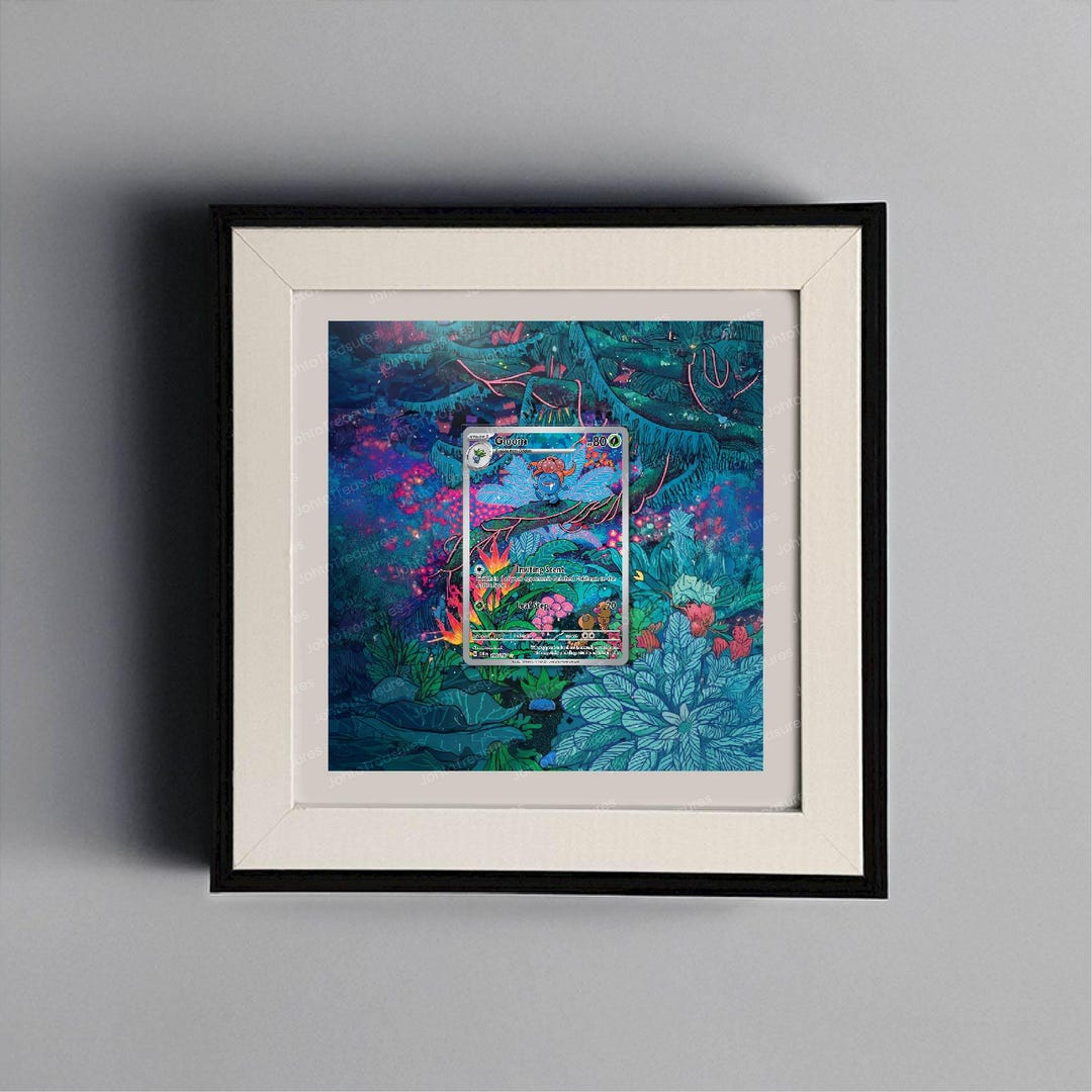 Gloom 198/197 (pokémon Obsidian Flames) - Extended Artwork - Etsy