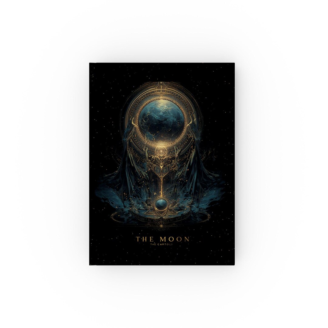 The Moon Celestial Hardback Journal | Mystic Tarot-inspired Notebook ...