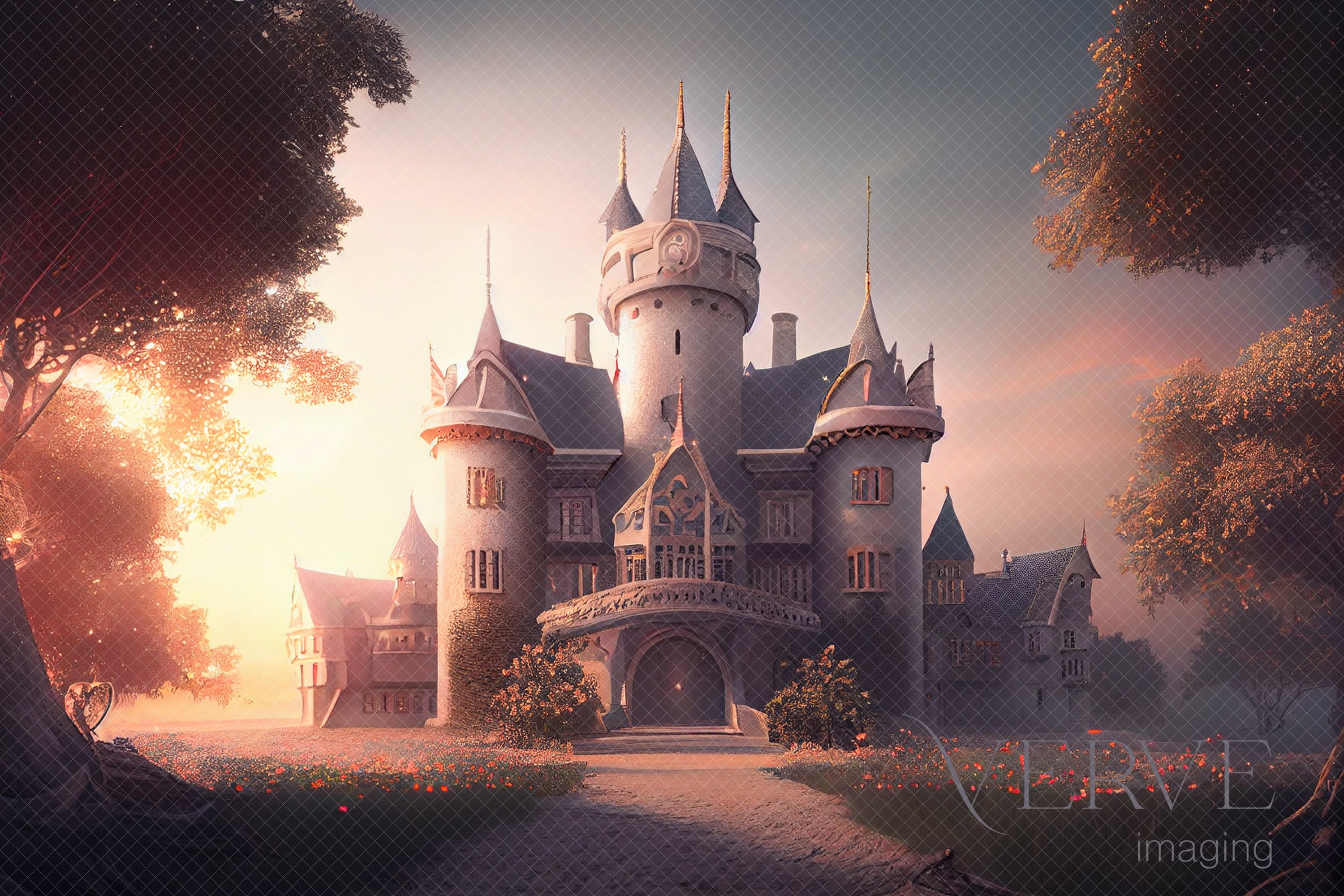 8 Digital Backgrounds, Castle, Backdrop Great for Maternity, Pregnancy ...