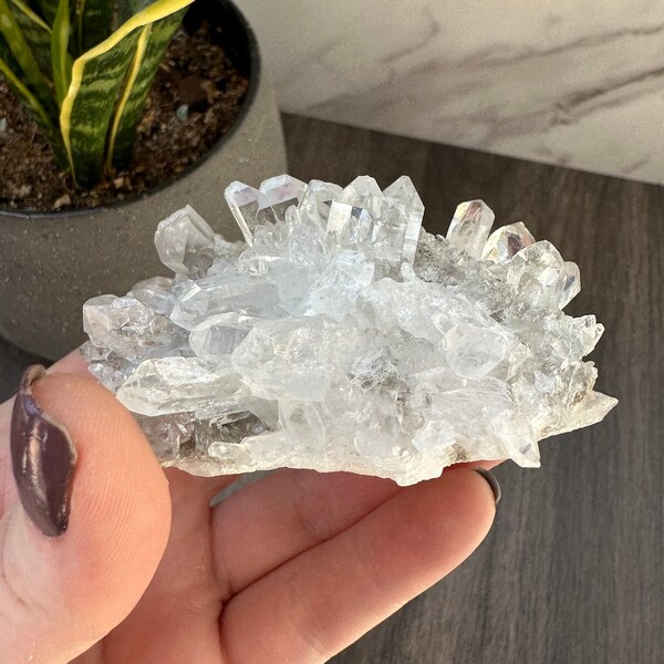 Clear Quartz Cluster - Etsy