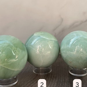 Light Green Serpentine Spheres - Etsy