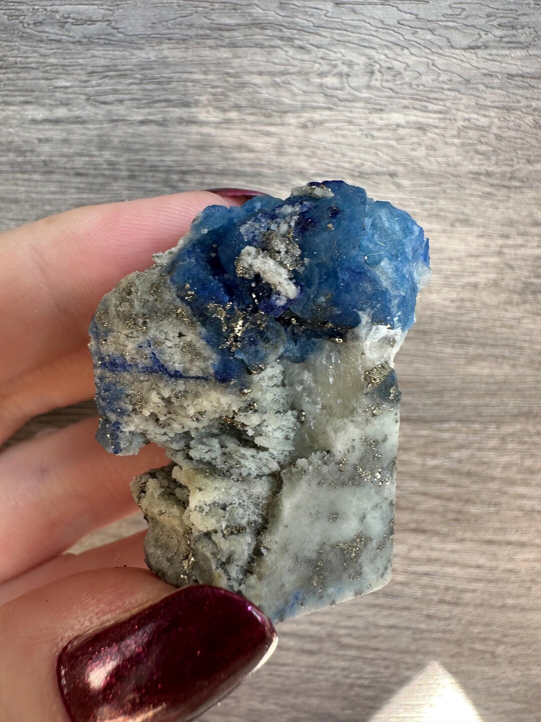 UV Reactive Raw Afghanite & Lazurite Specimen - High Quality Natural ...