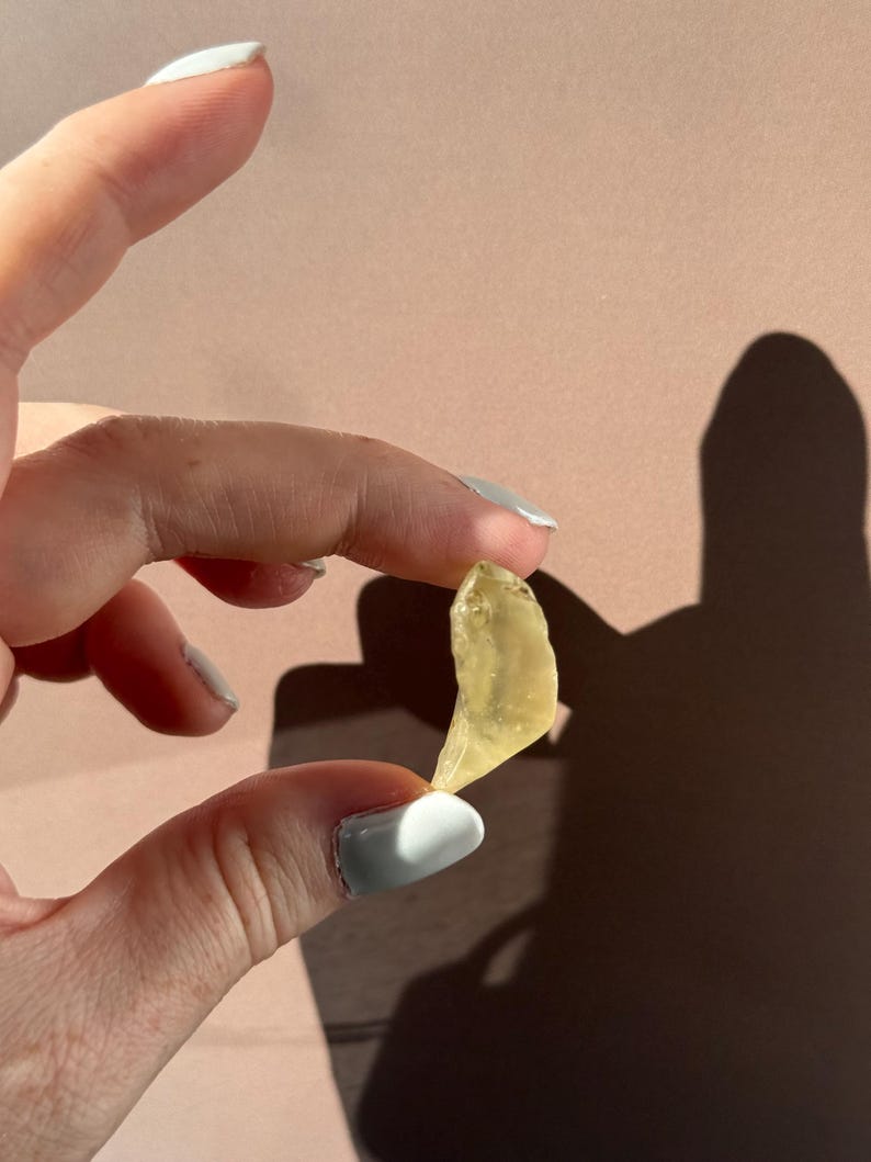 Genuine Libyan Desert Glass | Ancient Golden Impact Glass From the ...