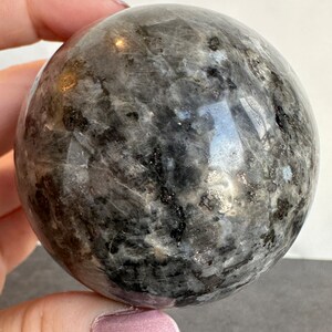 Larvikite Sphere Stand Included - Etsy